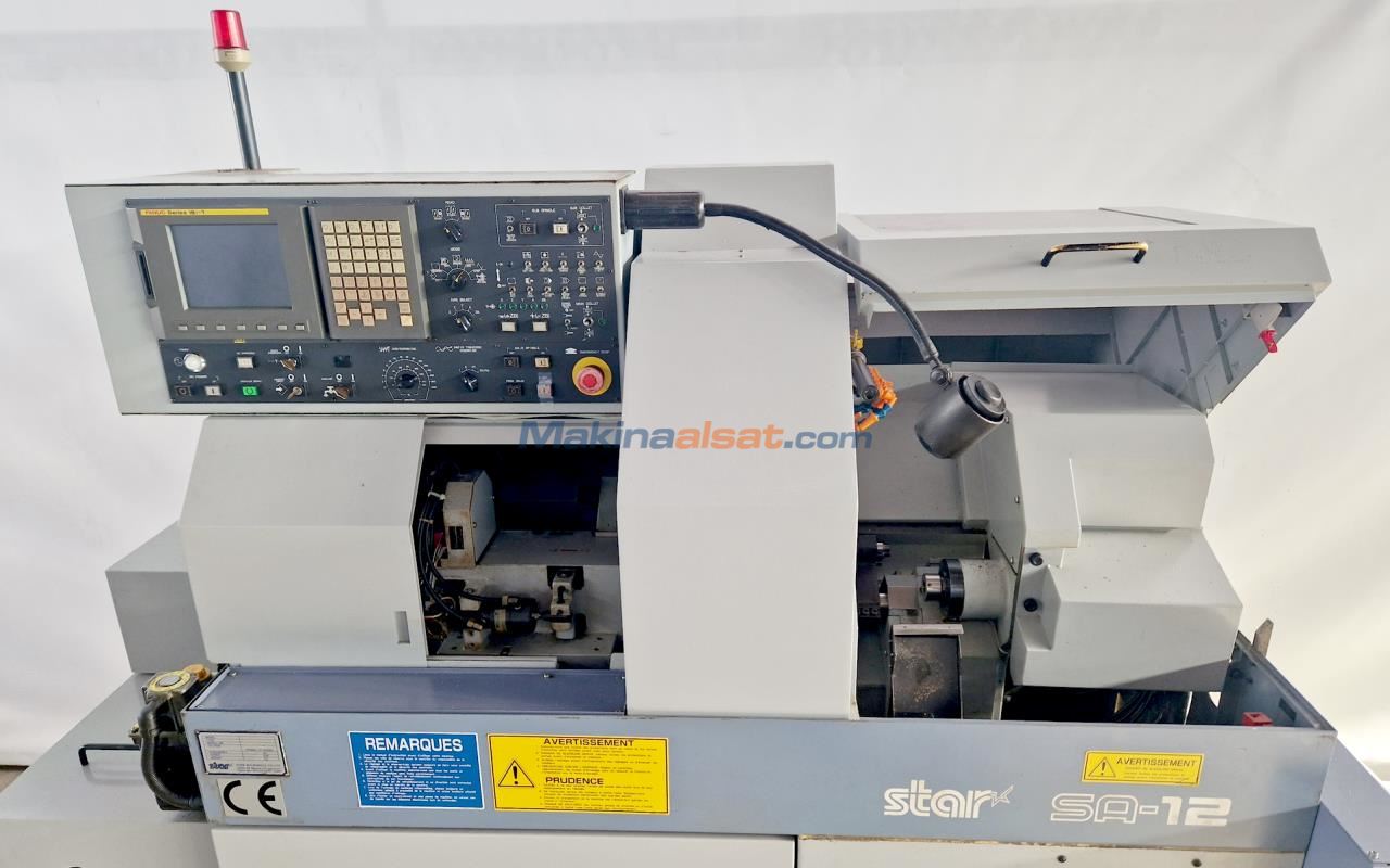 Satılık ikinci el STAR SA-12 CNC Otomat Torna CNC Otomat Torna makinesi