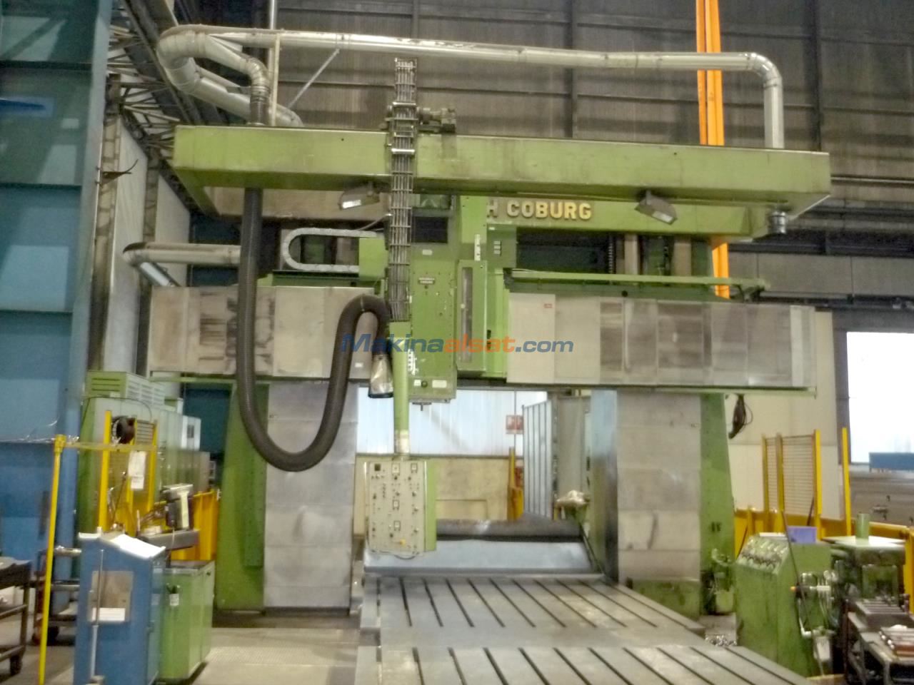 WALDRICH COBURG 20-10 FP 280 Portal Freze Used Bed Type Milling Machine ...