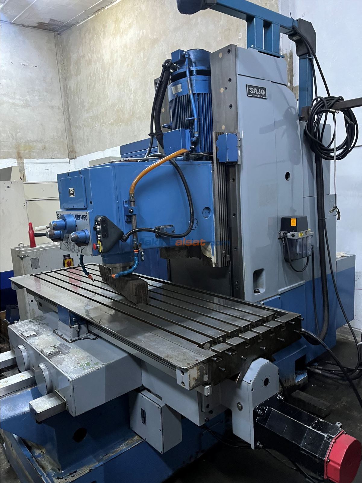 Satılık ikinci el ALMAN 1600x600x650 ISO 50 FANUC KONTROL CNC FREZE CNC ...