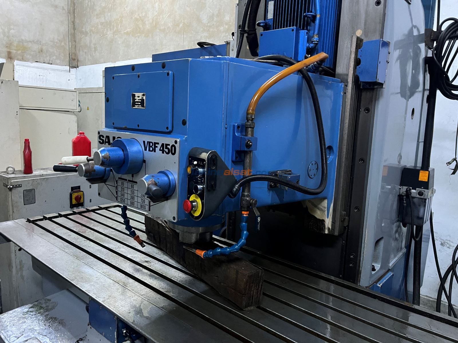 Satılık ikinci el ALMAN 1600x600x650 ISO 50 FANUC KONTROL CNC FREZE CNC ...