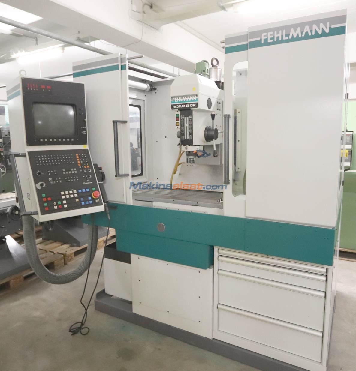 FEHLMANN Picomax 55 CNC İşlem Merkezi Used Cnc Vertical Machining ...