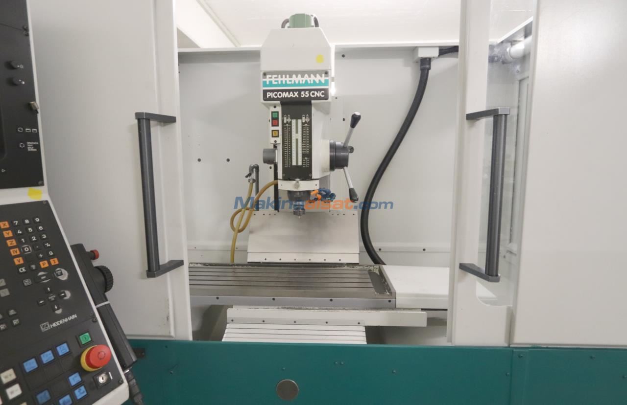 FEHLMANN Picomax 55 CNC İşlem Merkezi Used Cnc Vertical Machining ...