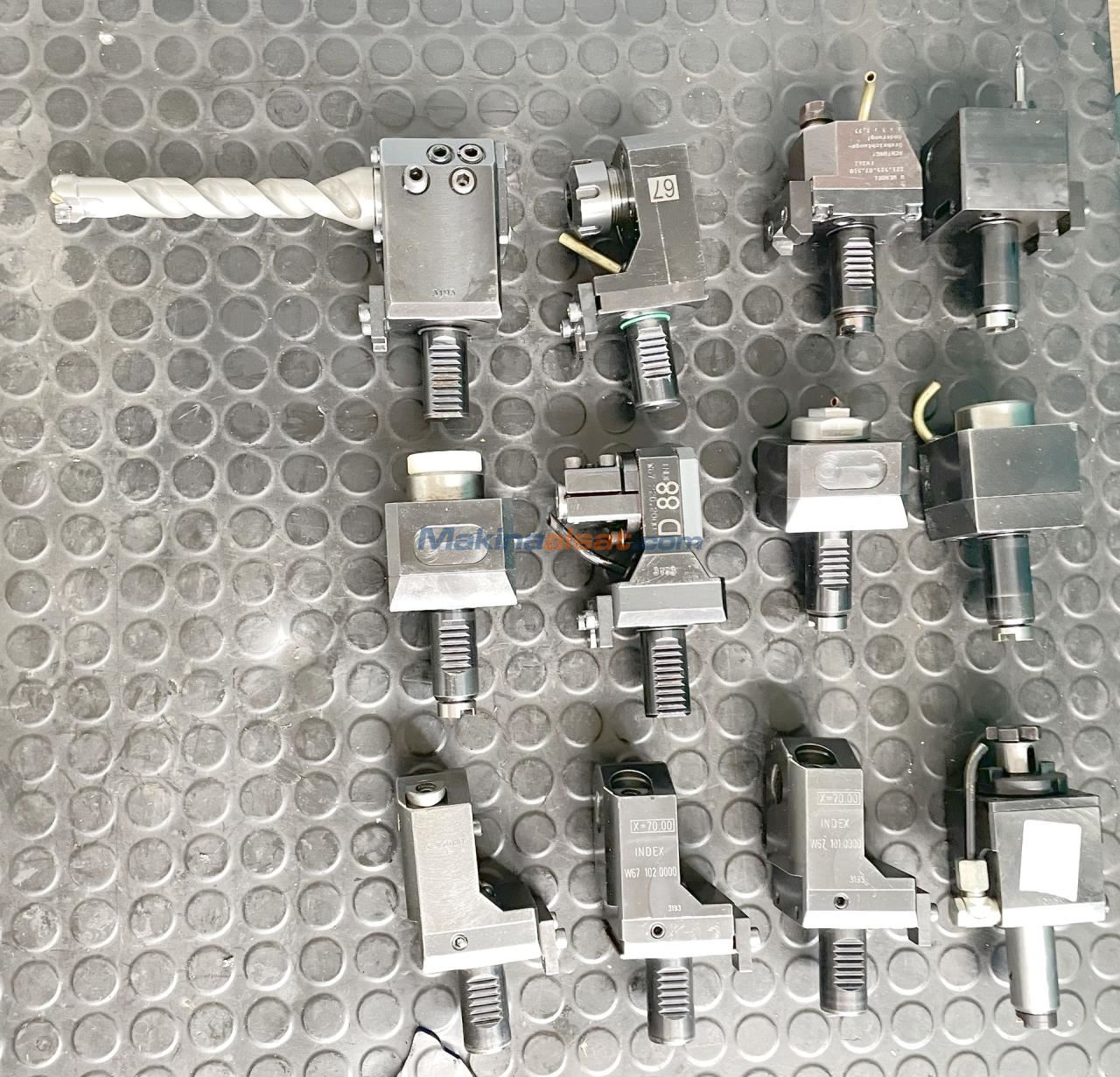 INDEX G 200 CNC Otomat Torna Used Cnc Sliding Head Lathe machine for sale