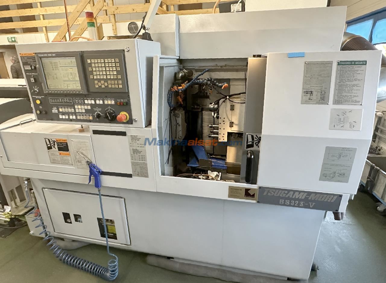 Satılık ikinci el TSUGAMI BS32CE(S)-V CNC Otomat Torna CNC Otomat Torna ...