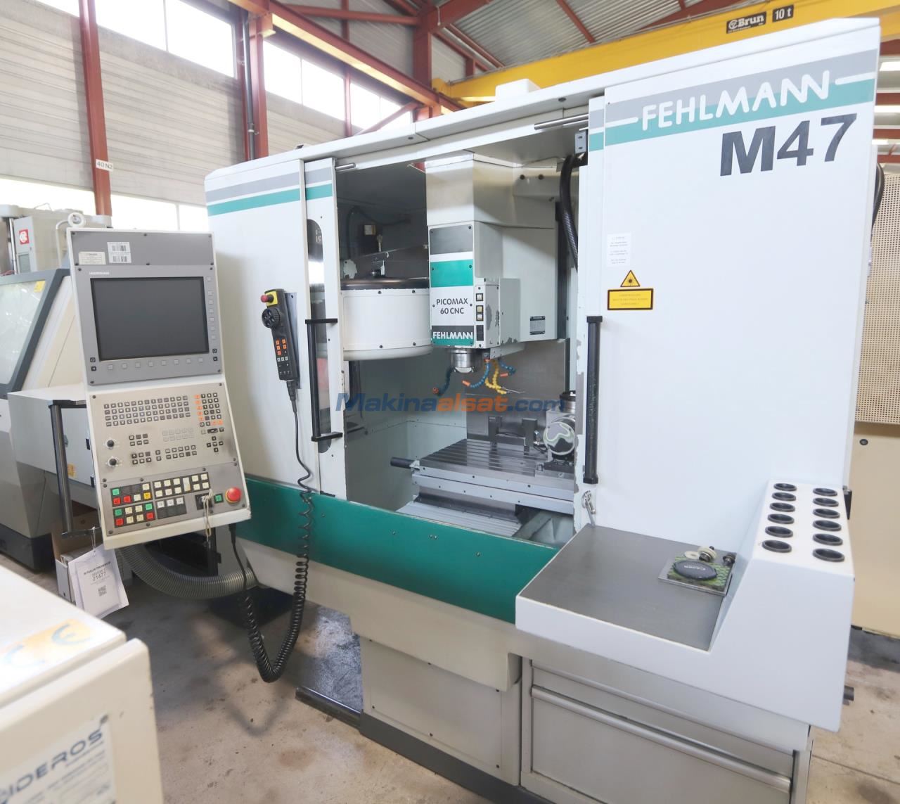 FEHLMANN PICOMAX 60-HSC CNC Dik İşlem Used Cnc Vertical Machining ...