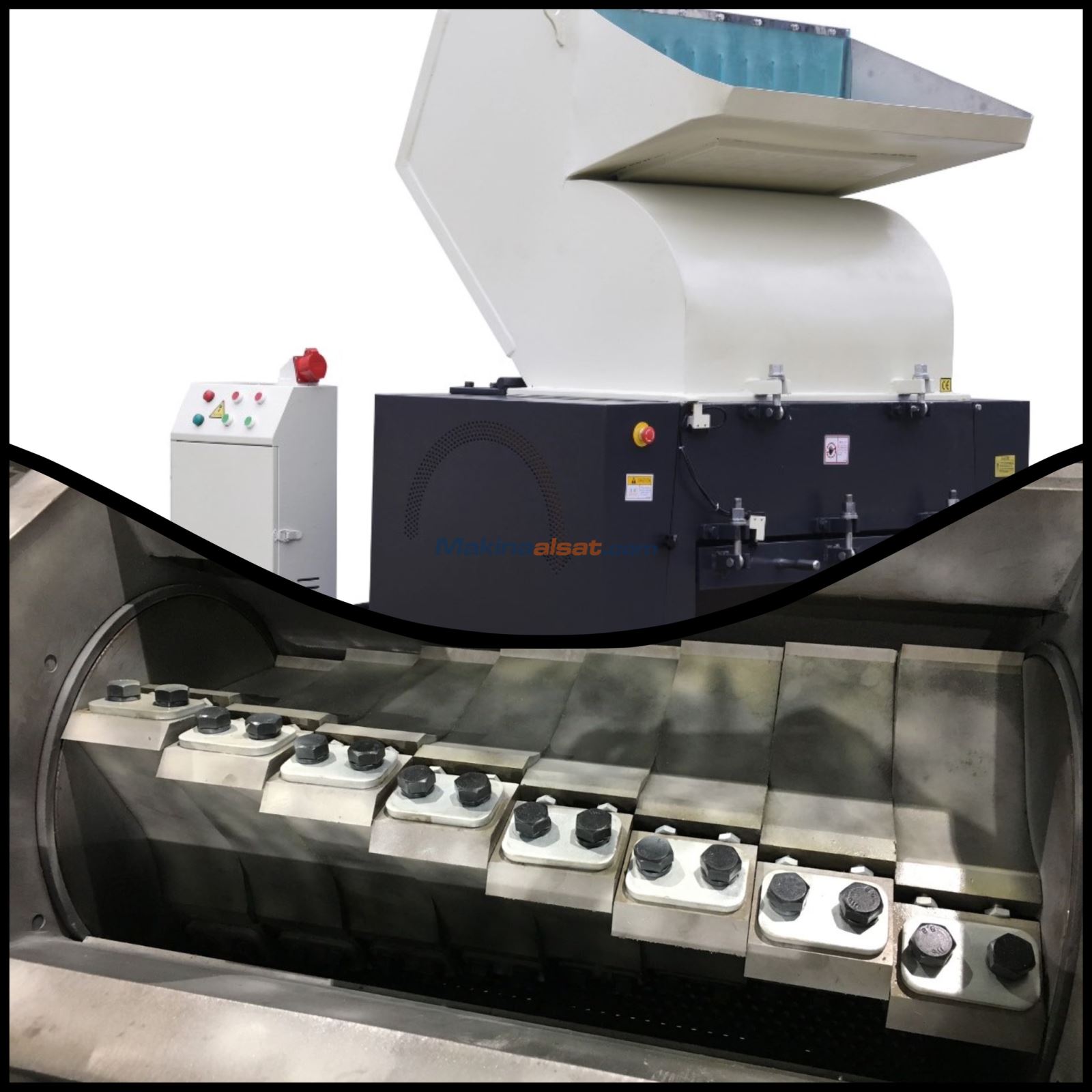 Satılık ikinci el KIRMA MAKINELERI Plastik Kırma makinesi