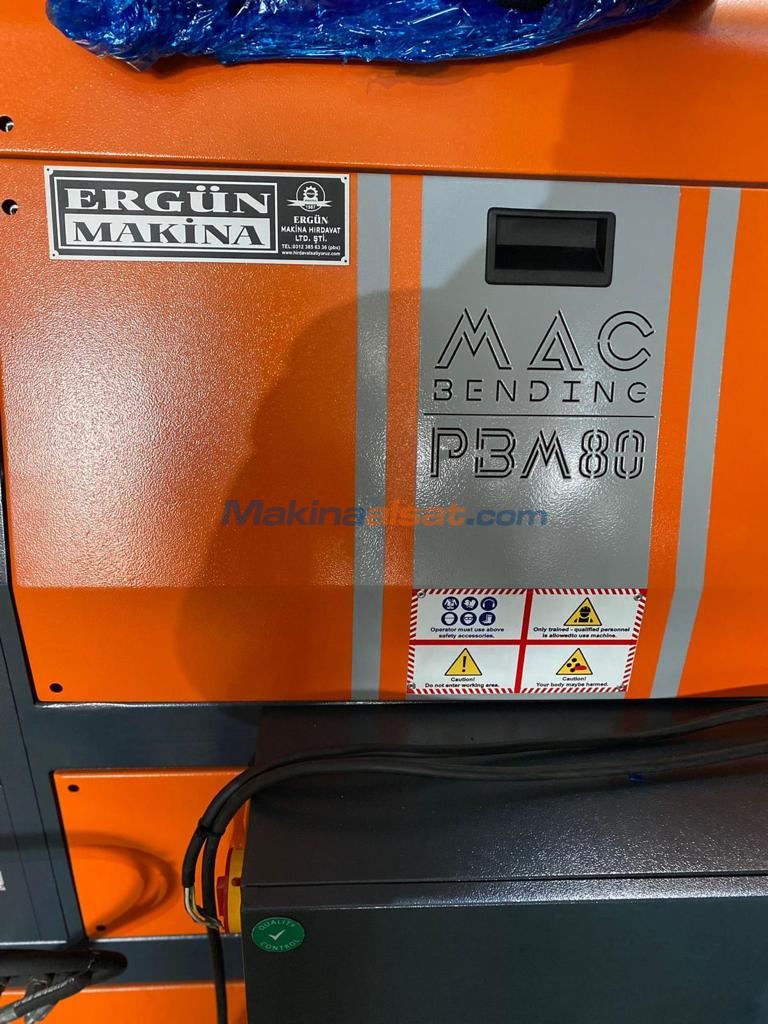 Satılık ikinci el MAC BENDİNG PBM 80 NC Profil Bükme Profil Bükme makinesi