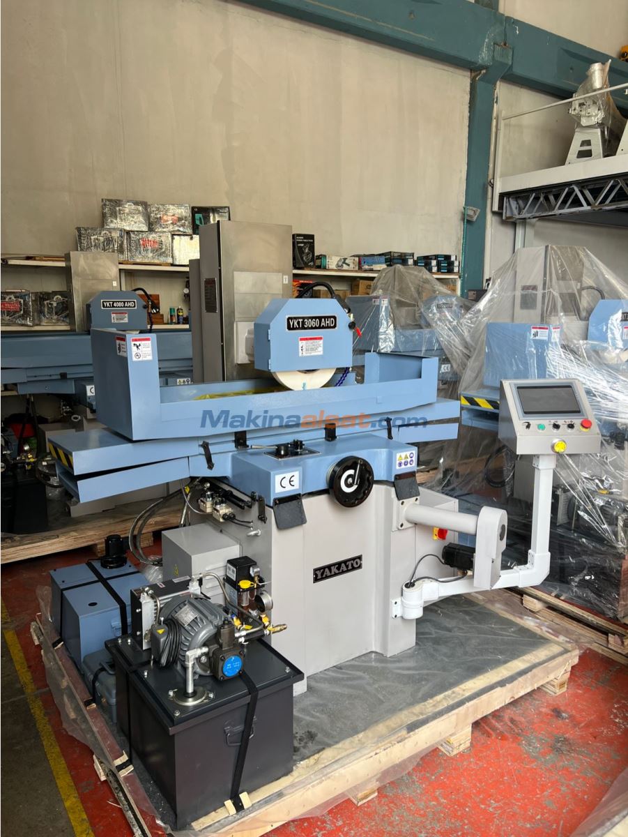 YAKATO YKT 3060 AHD PLC KONTROL YÜZEY (SATIH) TAŞLAMA Used Surface ...