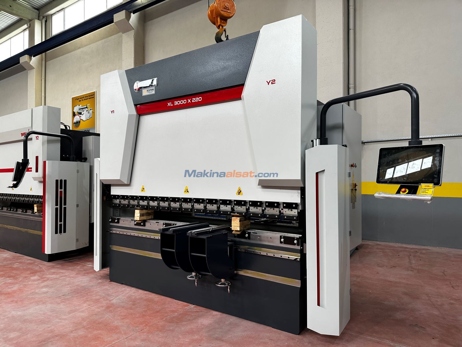 DENER PUMA XL 3020X220 TON CNC ABKANT PRES Used Press Brakes machine ...