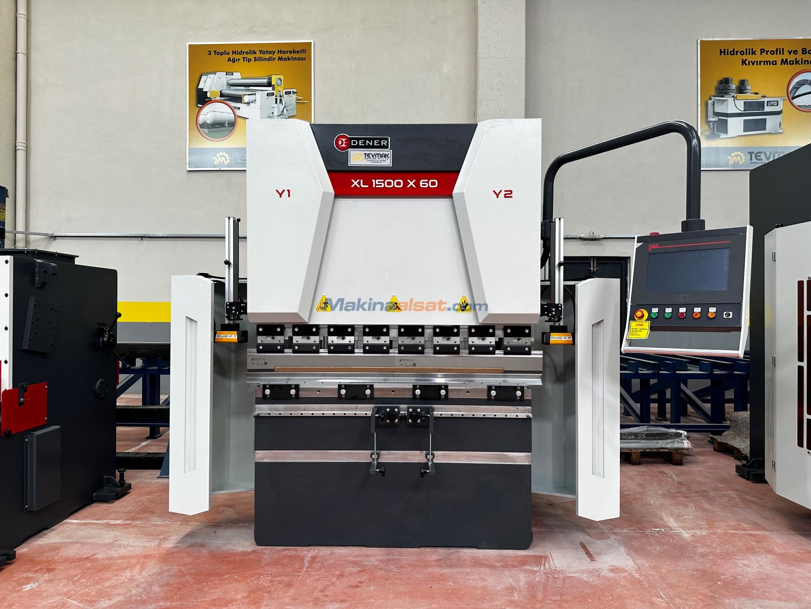 DENER SMART XL 1500X60 TON CNC ABKANT PRES Used Press Brakes machine ...