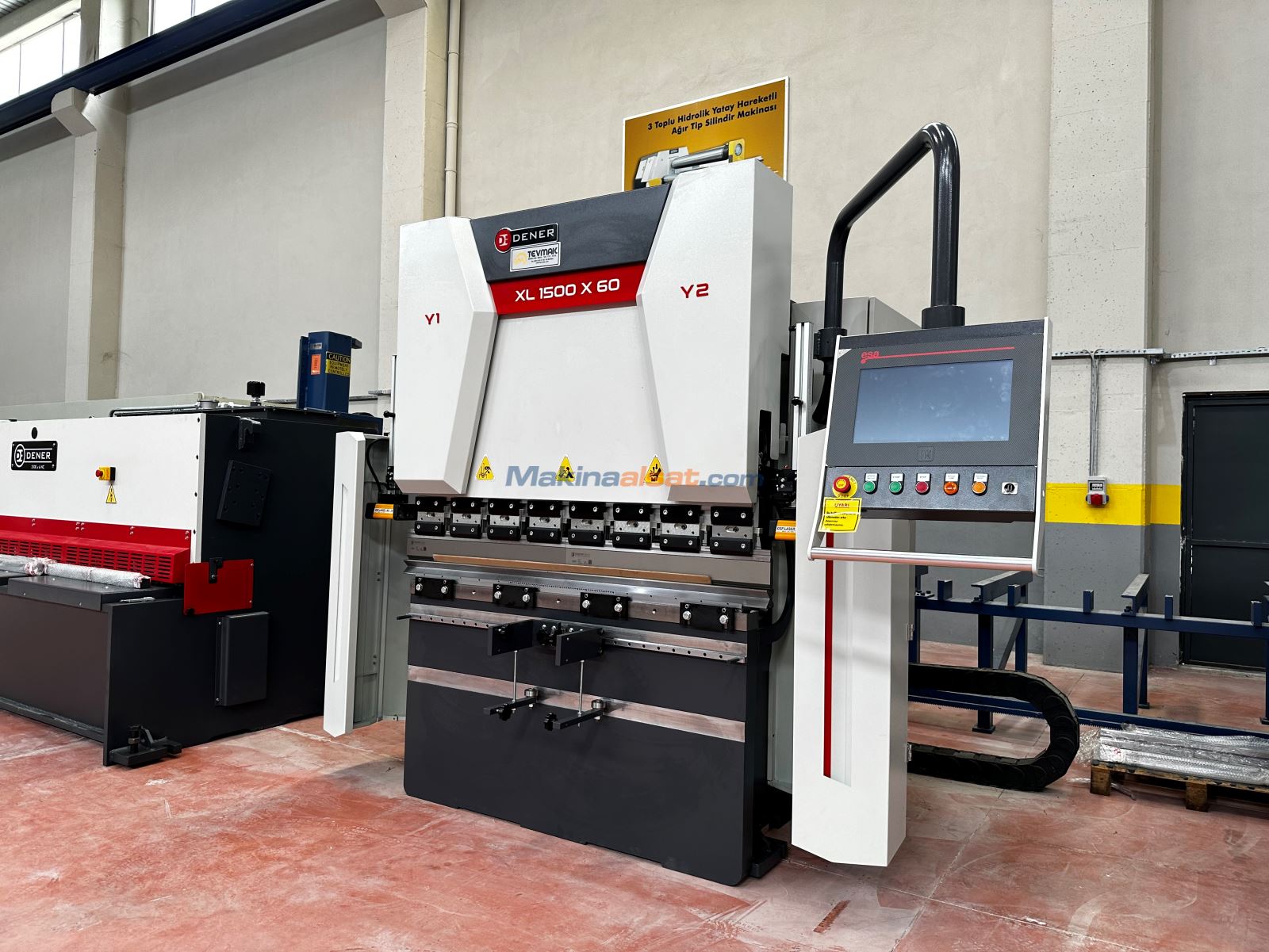 DENER SMART XL 1500X60 TON CNC ABKANT PRES Used Press Brakes machine ...