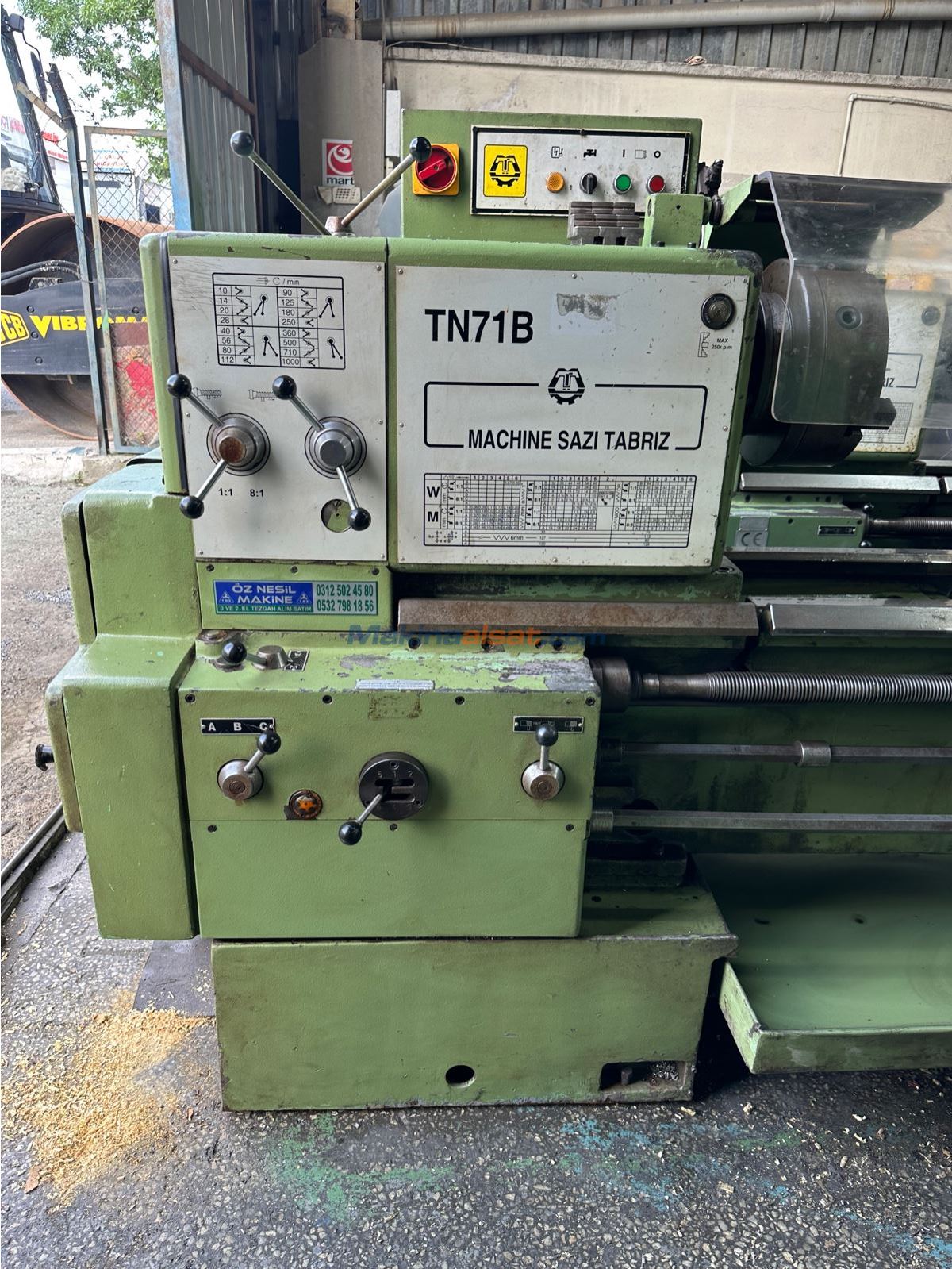 Satılık ikinci el SN 71-4 Metre İran Tos Torna Universal Torna makinesi