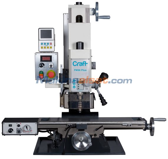 CRAFT FM30 Plus Masa Üstü Freze Tezgâhı Used Bench Type Milling Machine ...