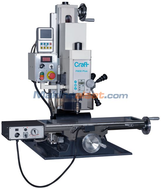 CRAFT FM30 Plus Masa Üstü Freze Tezgâhı Used Bench Type Milling Machine ...