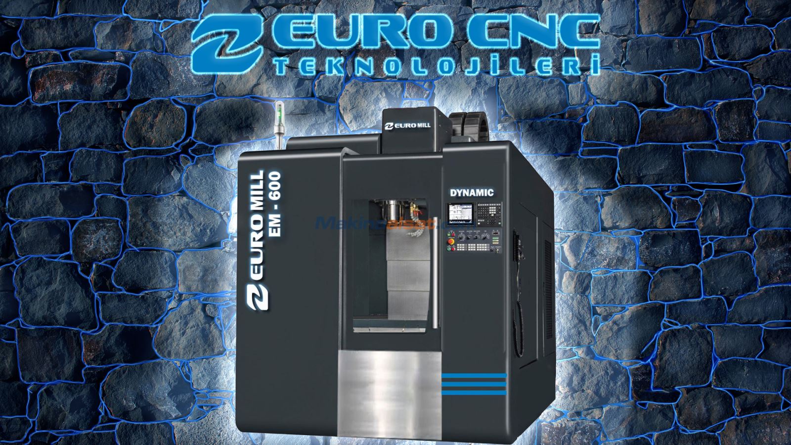 EURO MİLL CNC İŞLEME MERKEZİ Used Cnc Vertical Machining Center machine ...