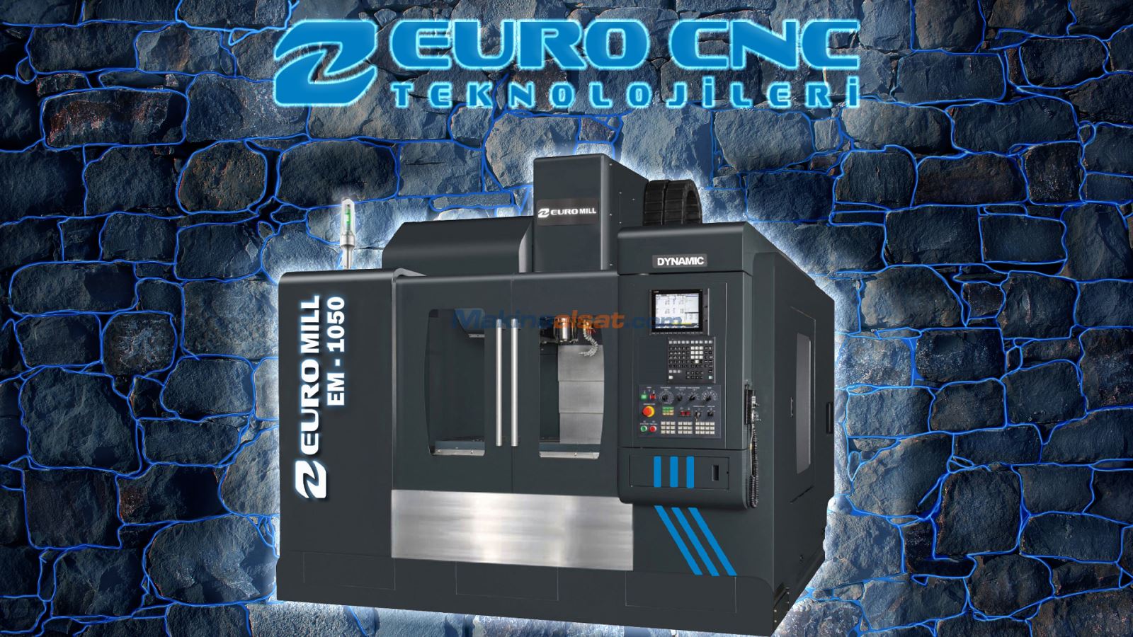 EURO MİLL CNC İŞLEME MERKEZİ Used Cnc Vertical Machining Center machine ...