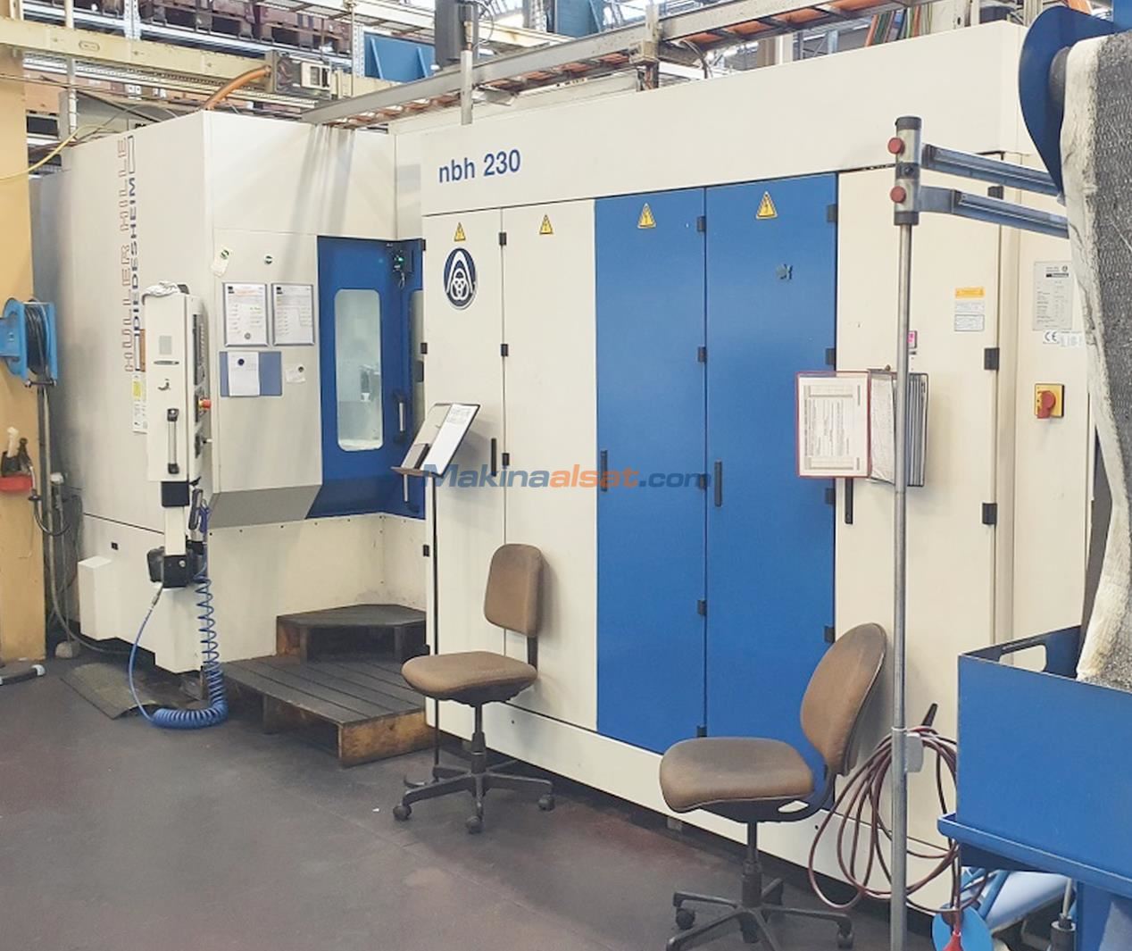 HÜLLER HILLE NBH 230 CNC Yatay işlem Used Horizontal Machining Center machine for sale