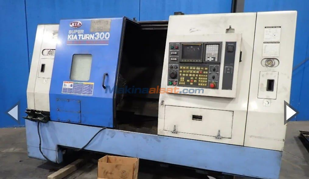 HYUNDAİ KIA SKT 300 2003 MODEL CNC TORNA Used Cnc Lathe machine for sale