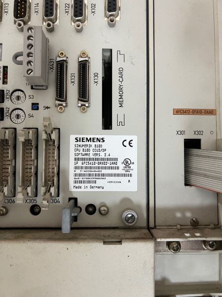SIEMENS SINUMERIK 810D 6FC5447-0AA00-0AA1 + CPU 810D KOMPLE Used Cnc ...