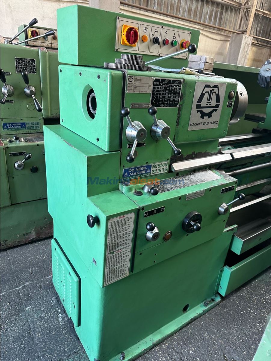 Satılık ikinci el SN 50 İran Tos 1,5 Metre Torna Universal Torna makinesi