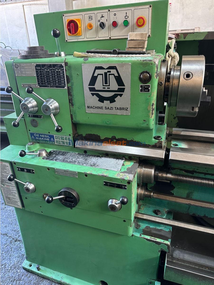 SN 50 İran Tos 1,5 Metre Torna Used Centre Lathe machine for sale
