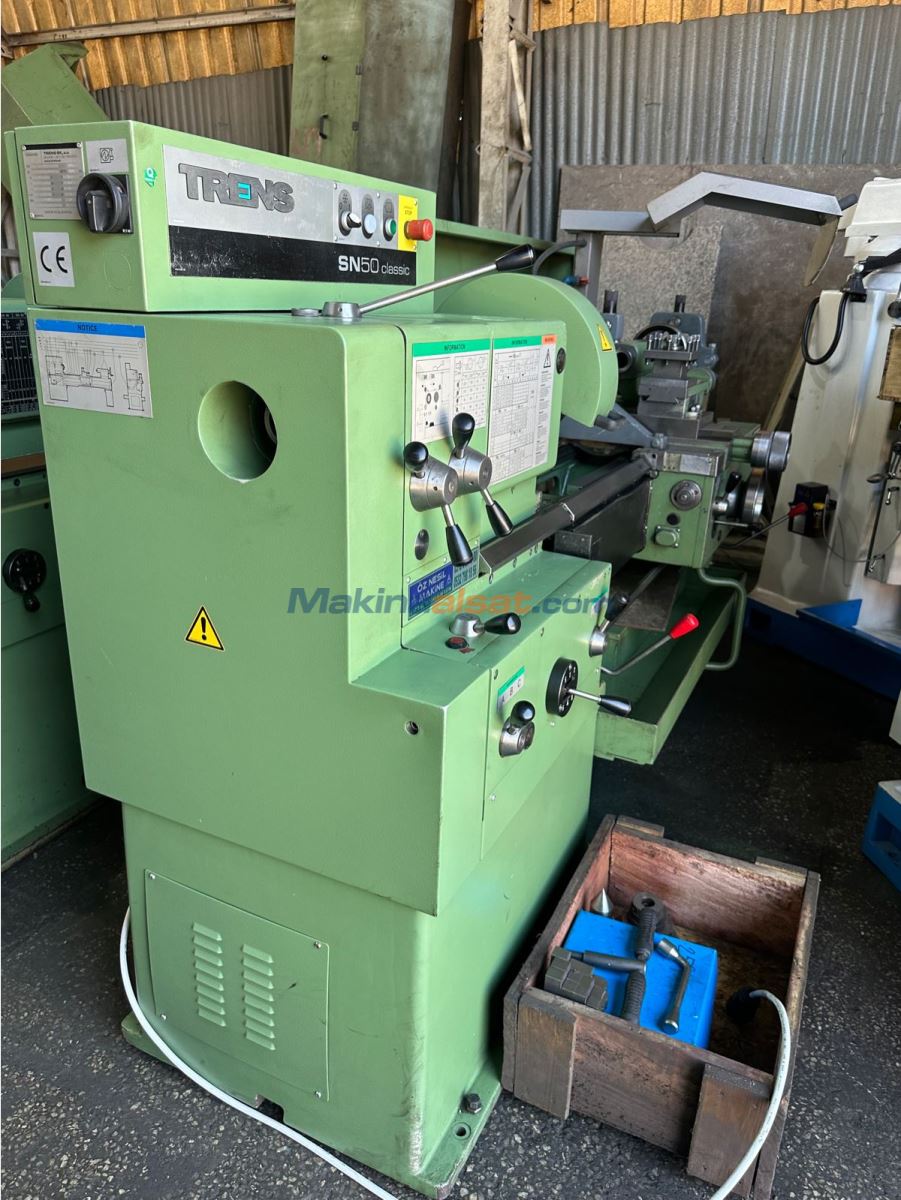 SN 50 Trens Slovakya 1 Metre Torna Used Centre Lathe machine for sale