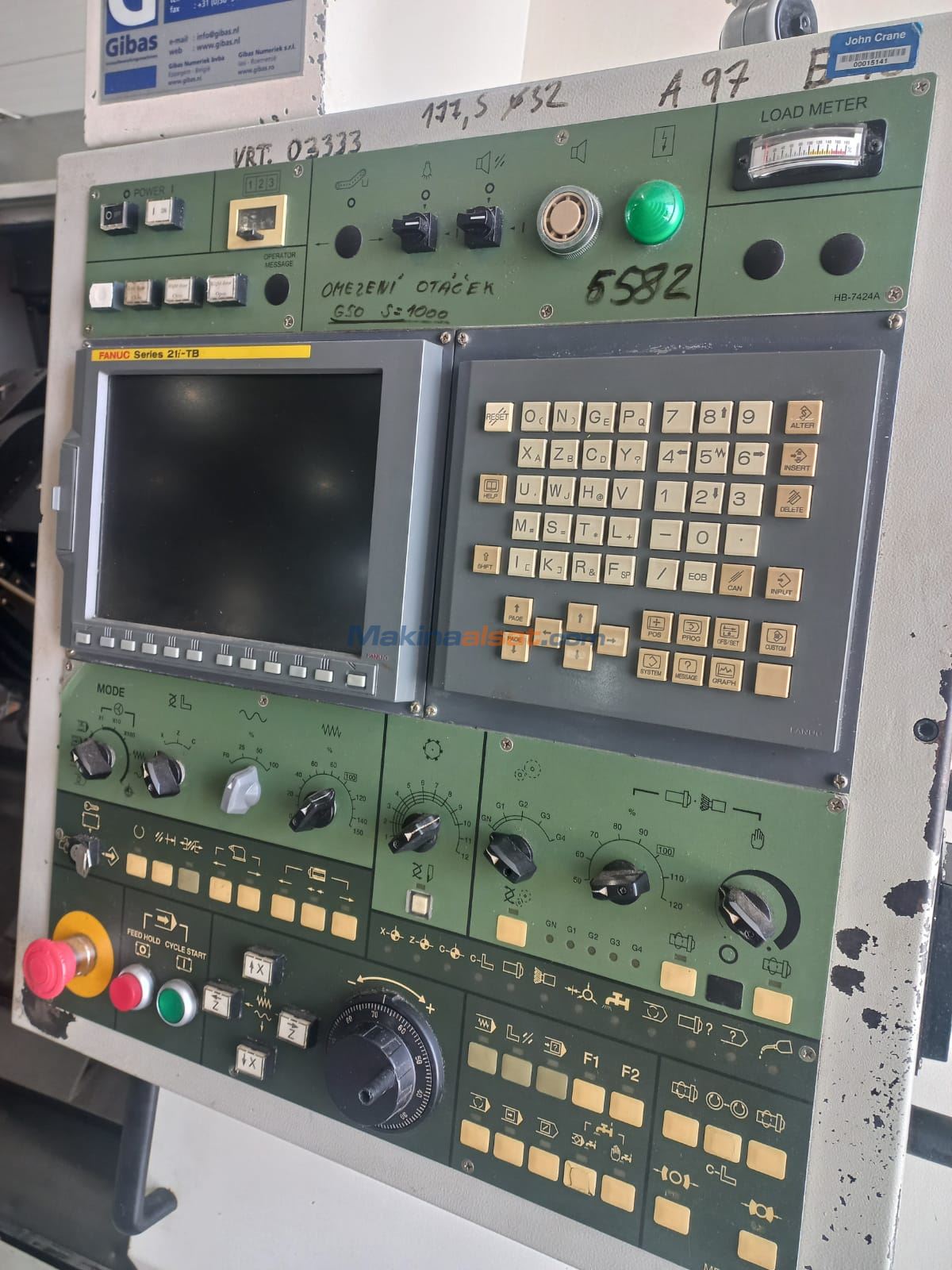 Satılık ikinci el VICTOR V-TURN36 2008 MODEL 12 INCH CNC TORNA CNC ...