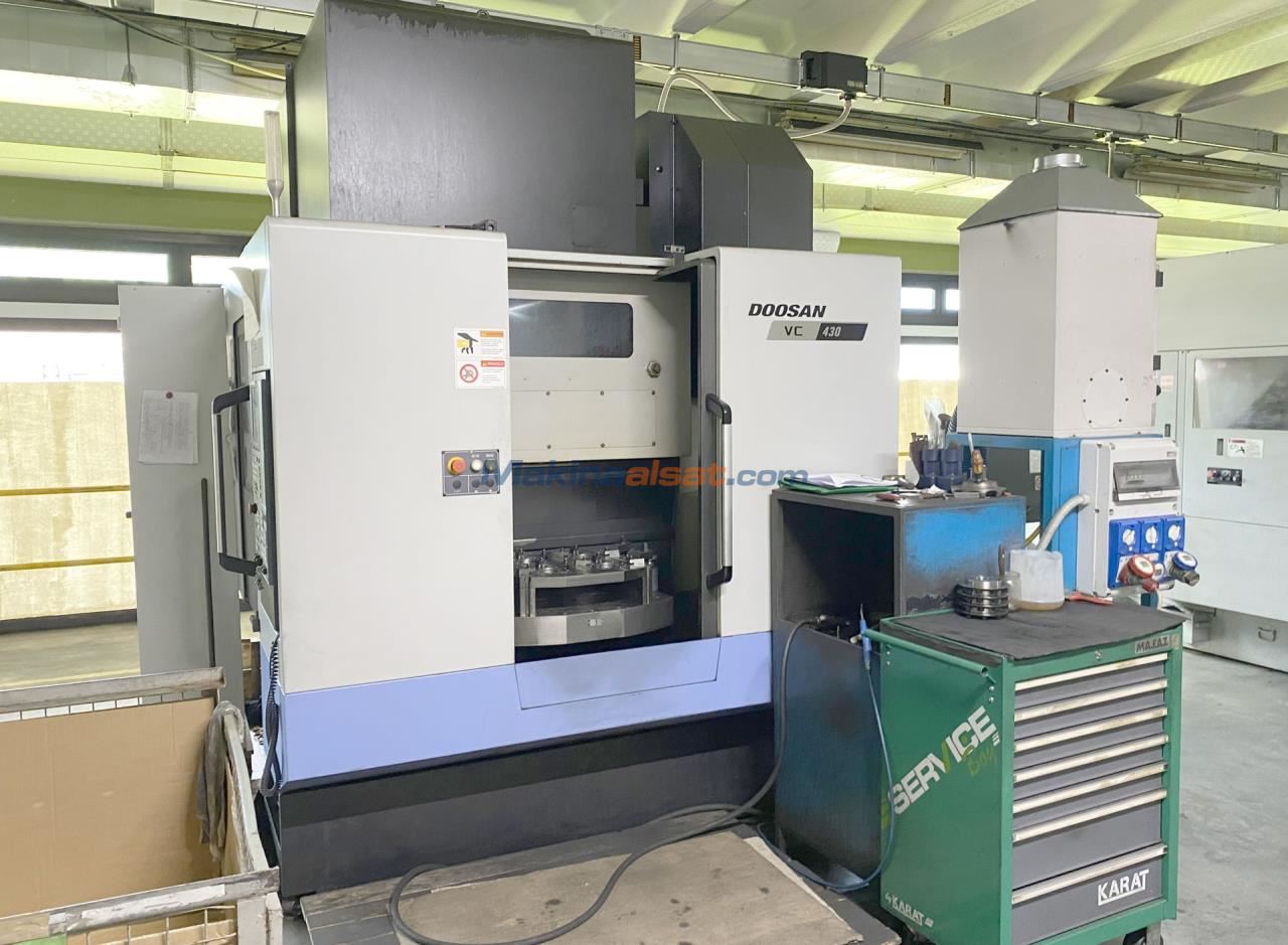 DOOSAN VC 430 CNC Dik İşlem Used Cnc Vertical Machining Center machine ...