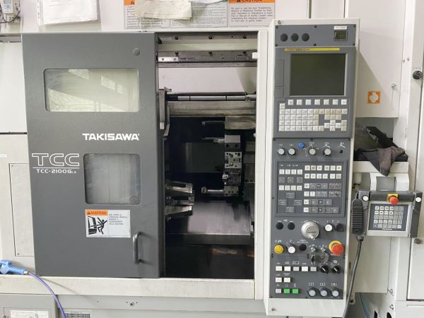 Satılık ikinci el TAKISAWA TCC 2100G L3 CNC Torna CNC Torna makinesi