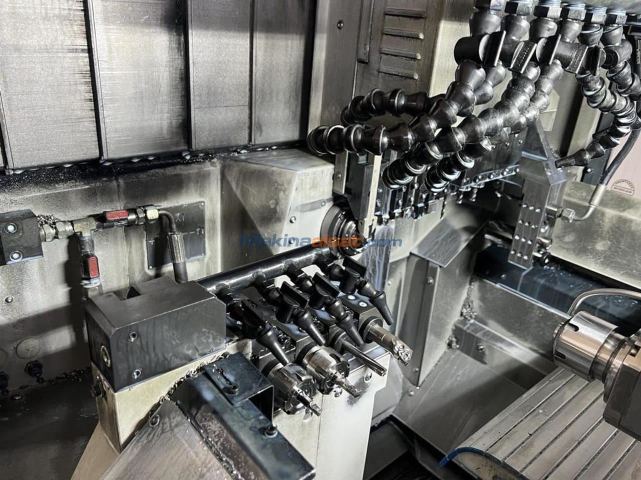 TORNOS DT 26 CNC Otomat Torna Used Cnc Sliding Head Lathe machine for sale