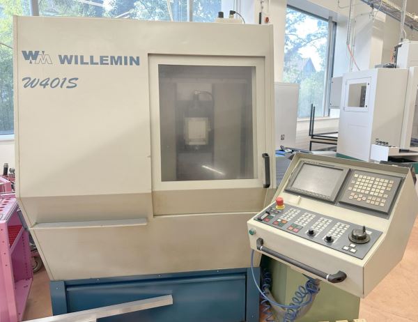 WILLEMIN MACODEL W 401S Cnc Dik İşlem Used Cnc Vertical Machining ...