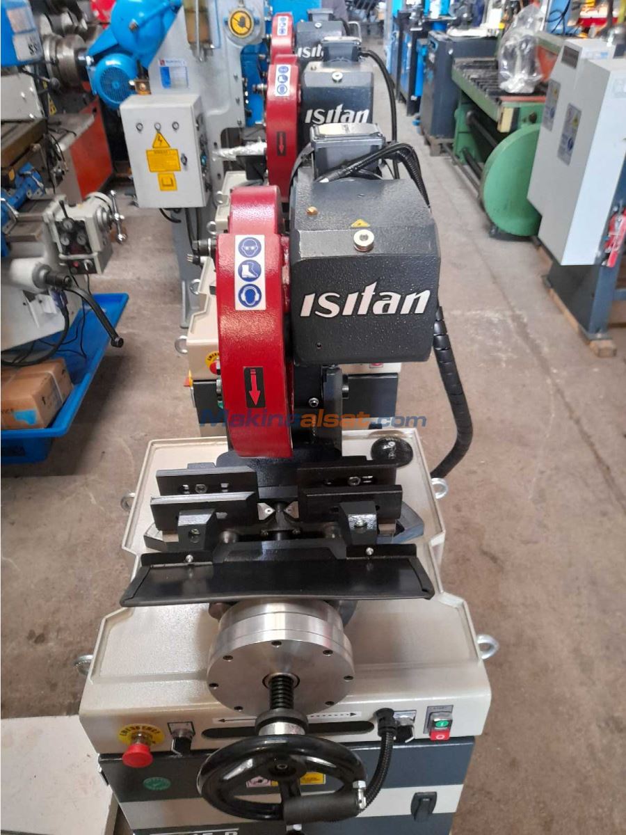 ISITAN V-315 P (PNÖMATİK MENGENE) ÇAPAKSIZ KESİM DAİRE TESTERE Used ...