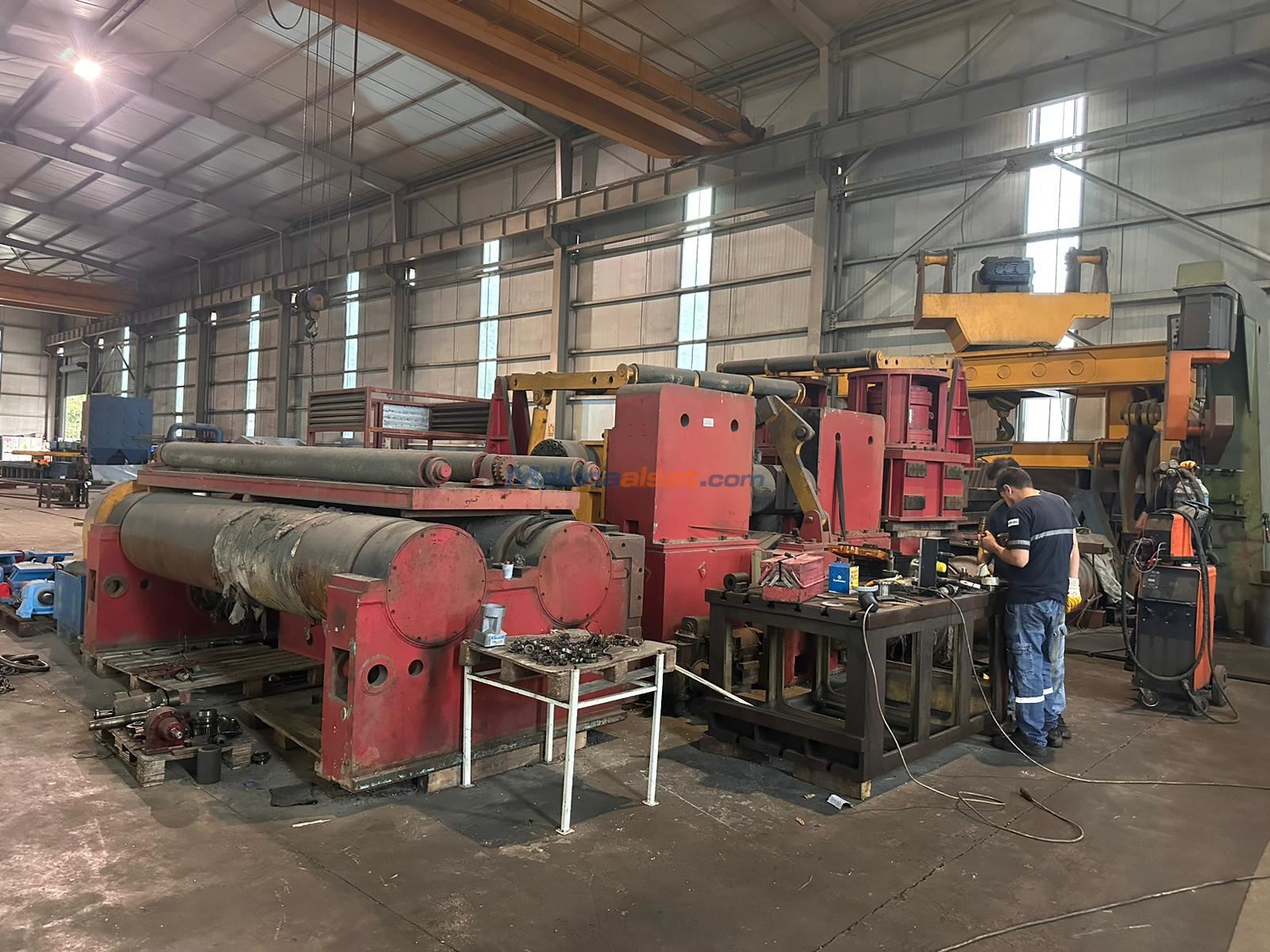 RÜZGAR TÜRBİNİ ALT KULE ÜRETİM HATTI Used Production Line machine for sale RÜZGAR TÜRBİNİ ALT KULE ÜRETİM HATTI Used Production Line machine for sale