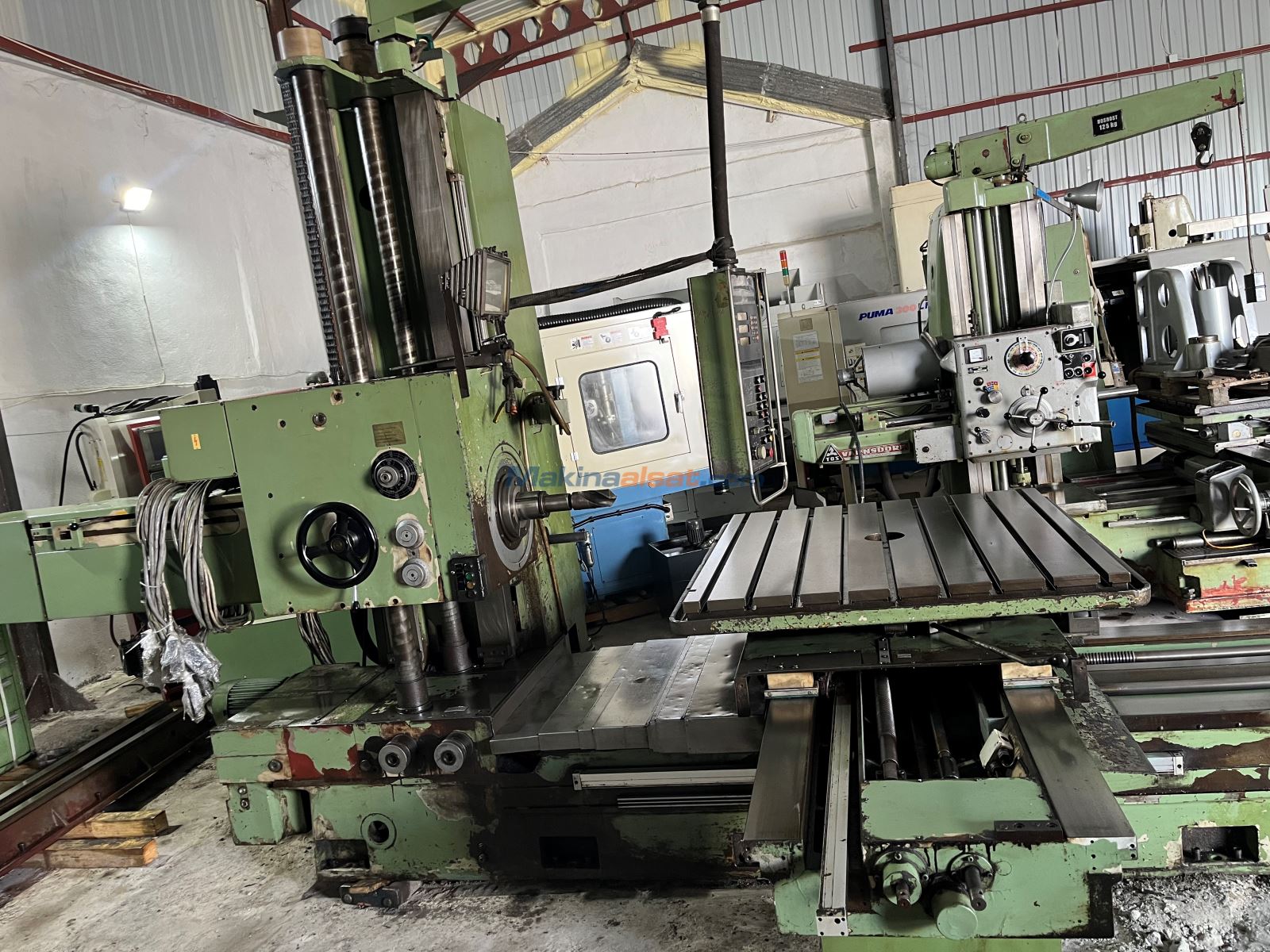 UNION WMW BFT 90 lık BOHRWERK Used Table Type & Floor Type Borer ...