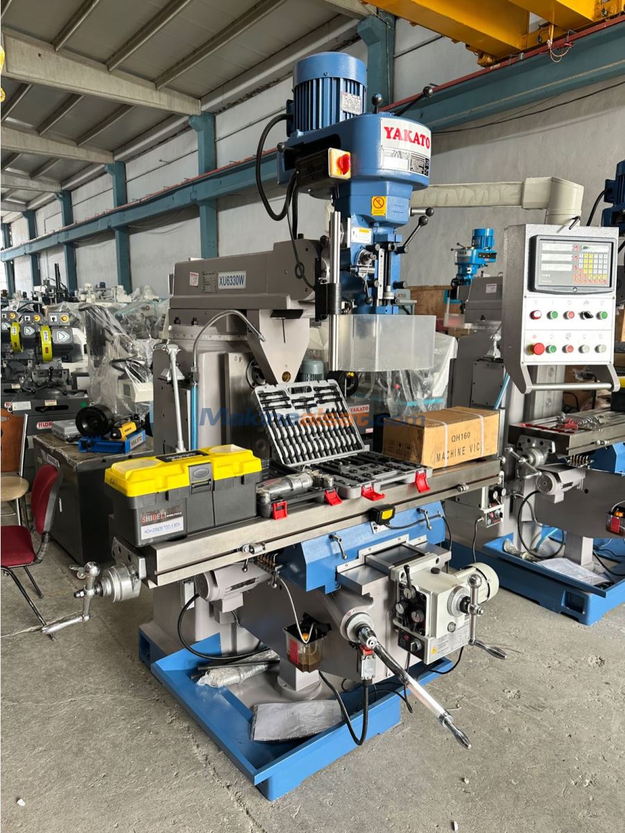 YAKATO DİJİTALLİ KALIPÇI ÜNİVERSAL FREZE Used Universal Milling ...