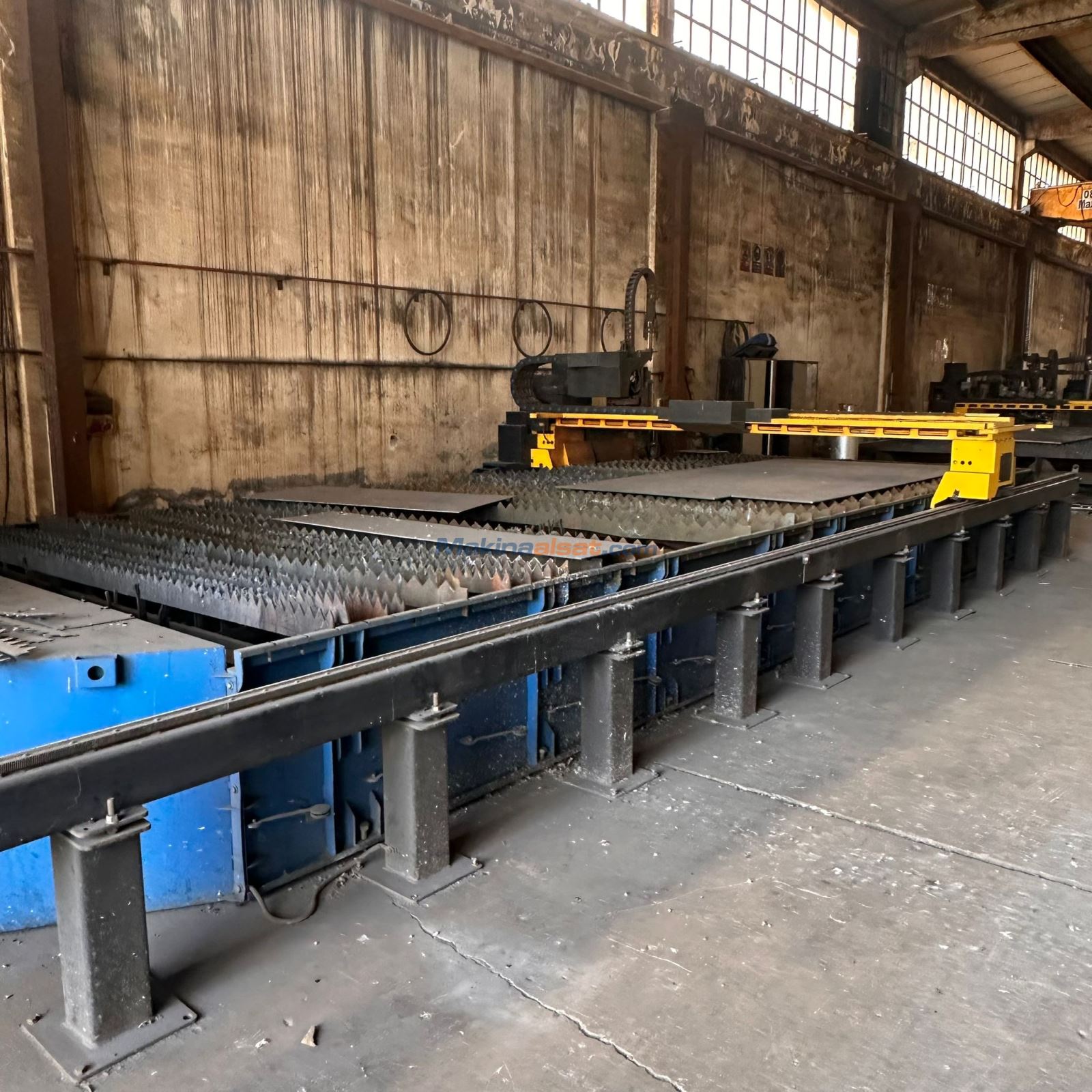 Satılık ikinci el AJAN MARKA 3 X 8 MT 260 AMPER CNC PLAZMA VE OKSİJEN KESİM Plazma Oksijen Kesim ...