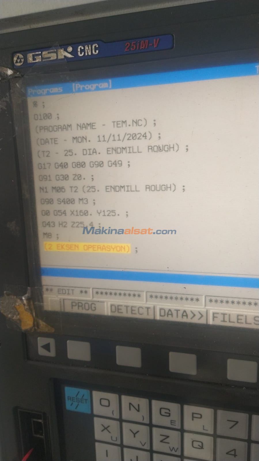 Satılık ikinci el Priminer V5L CNC Dik İşleme Merkezi CNC Dik İşlem makinesi