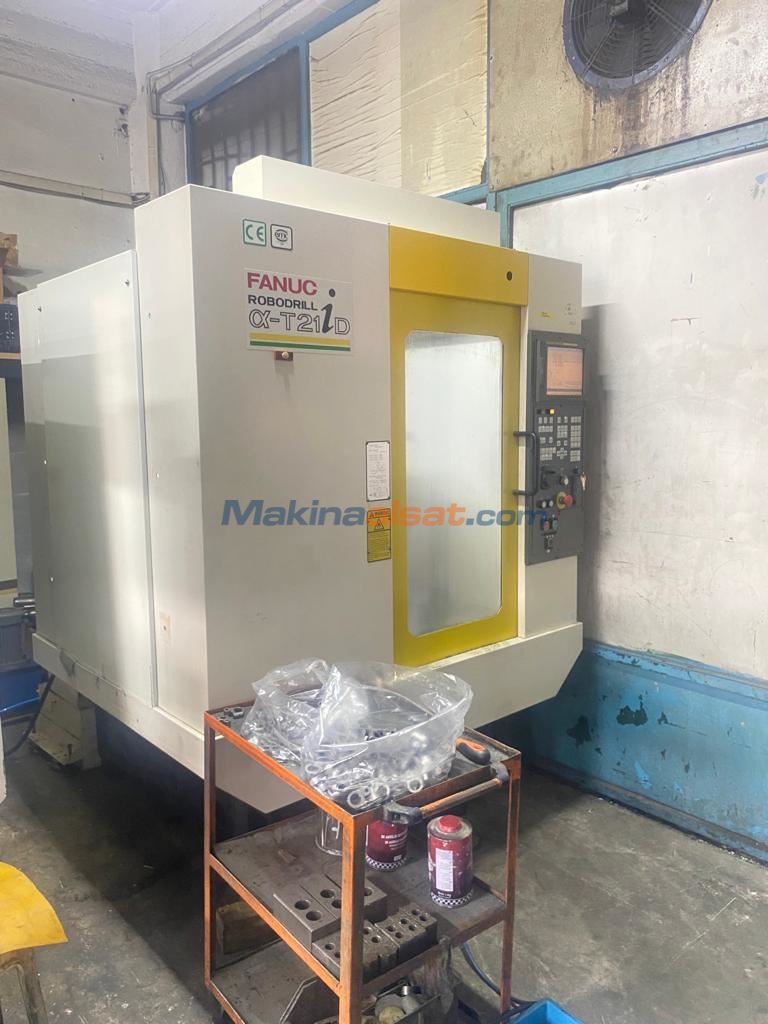 FANUC ROBODRILL ALPHA 21 iD CNC TAPPING CENTER Used Cnc Vertical ...