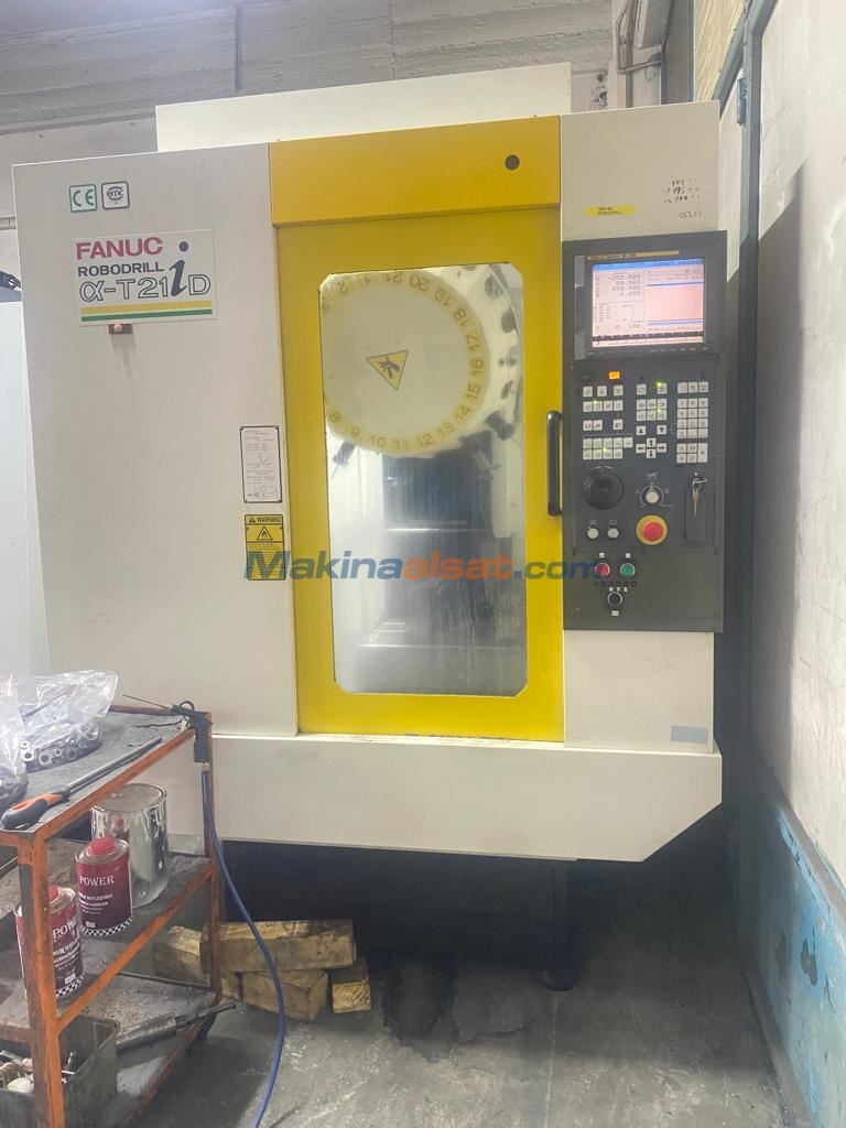FANUC ROBODRILL ALPHA 21 iD CNC TAPPING CENTER Used Cnc Vertical ...