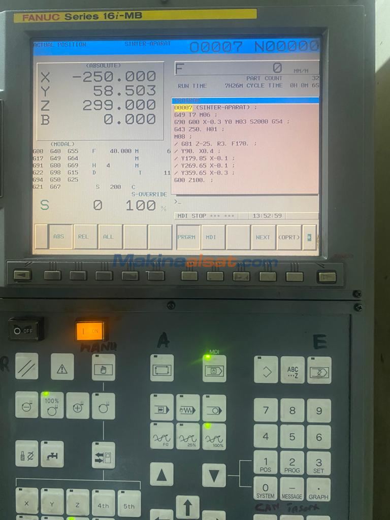 FANUC ROBODRILL ALPHA 21 iD CNC TAPPING CENTER Used Cnc Vertical ...