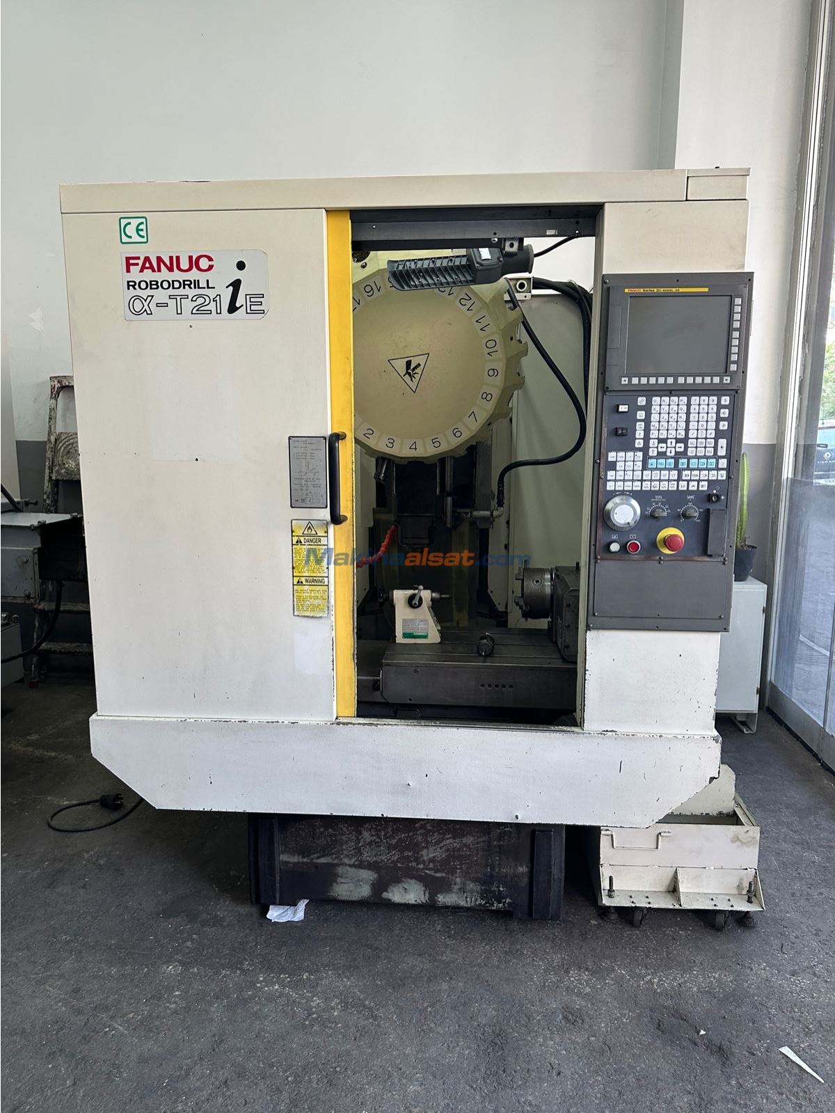 Satılık ikinci el FANUC T-21iE ROBODRİLL 2006 MODEL DİVİZÖRLÜ TAPPİNG ...