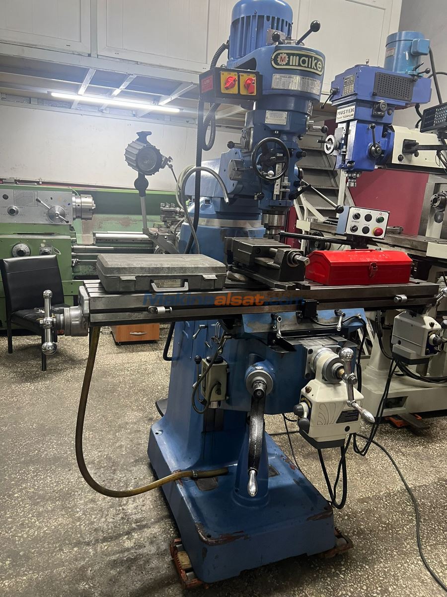 MAIKE 2 NUMARA 2003 MODEL TAIWAN KALIPÇI FREZE Used Universal Milling ...