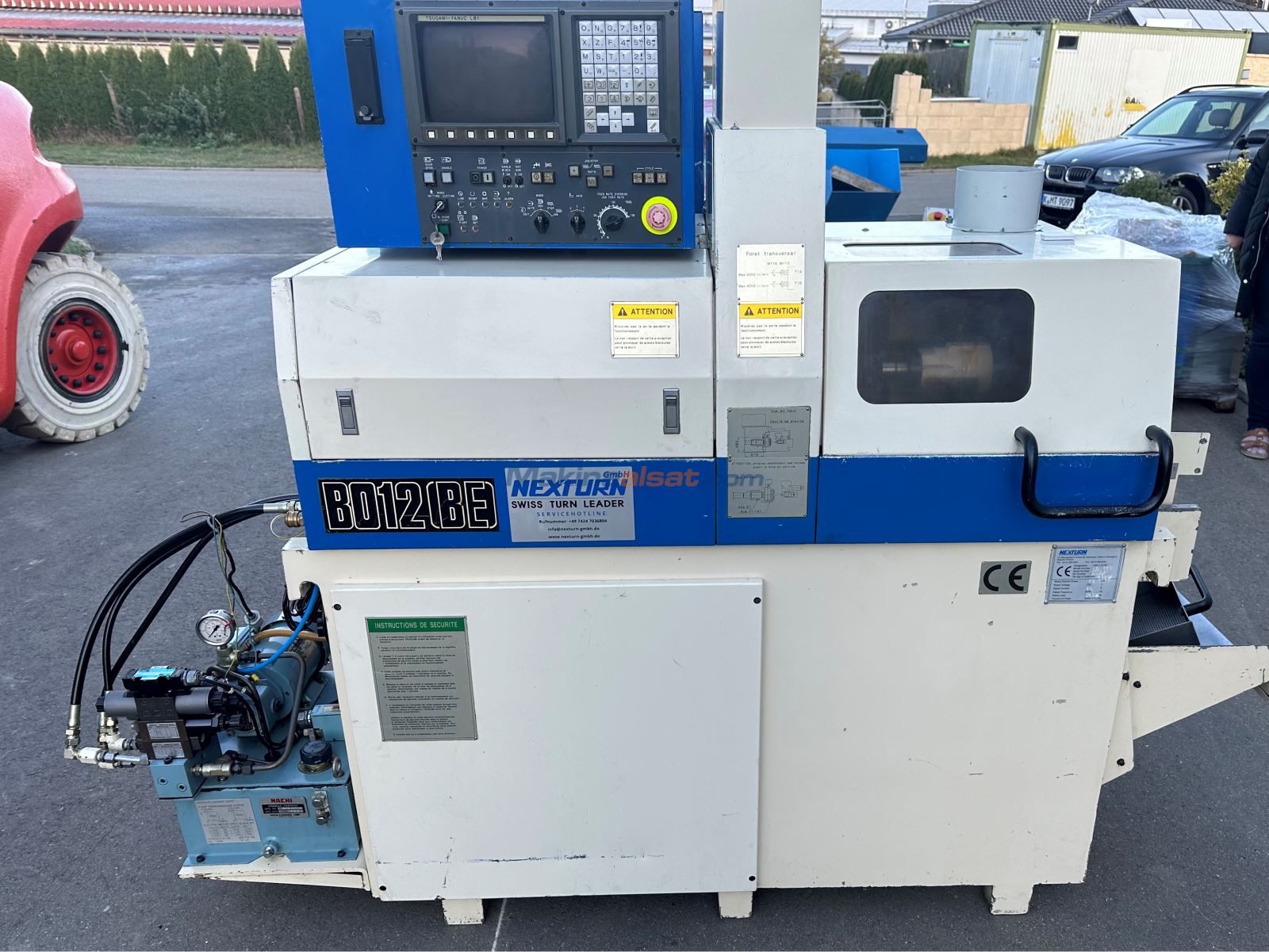 Satılık ikinci el NEXTURN BO12 SWISS TURN LEADER , 5 eksenli C + Y / 12 ...