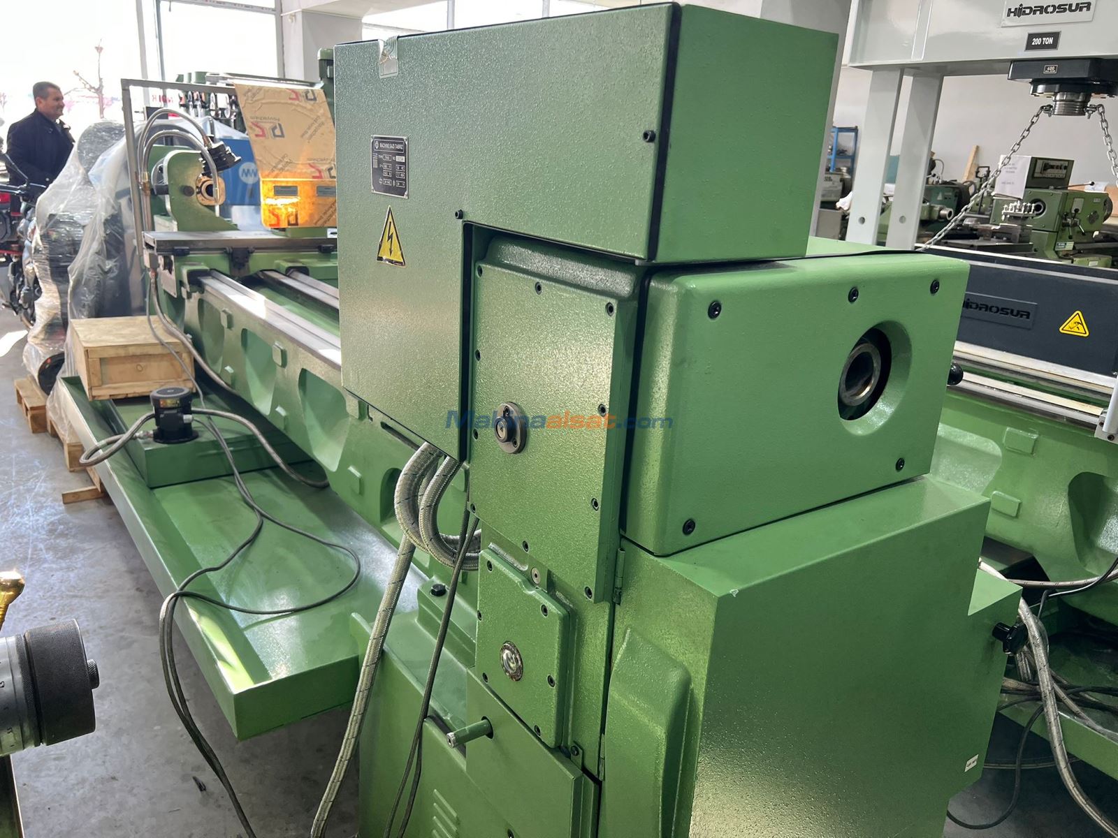 SN 50 İran Tos 2 Metre Sıfır Torna Used Centre Lathe machine for sale