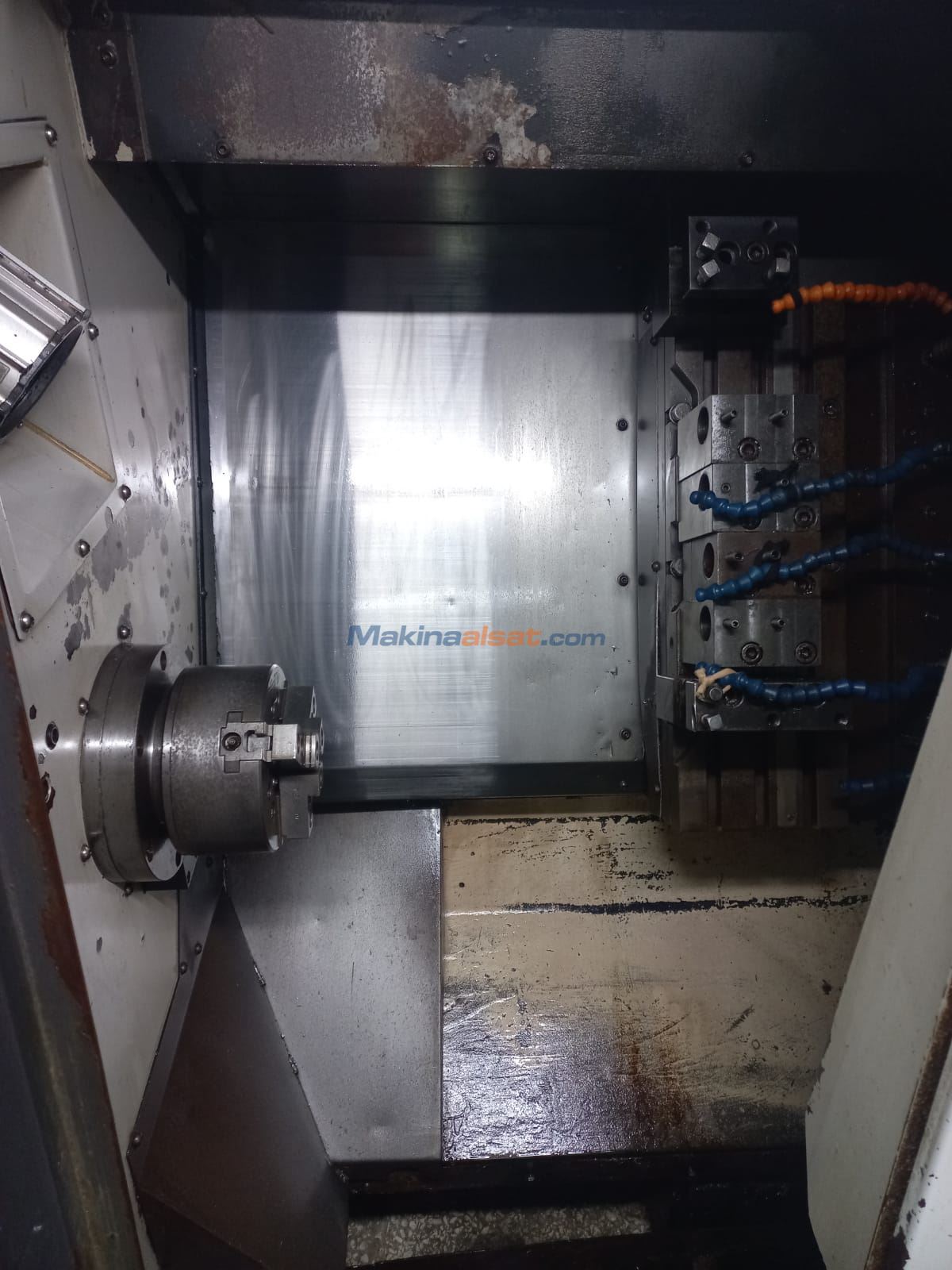 Satılık ikinci el DOOSAN LYNX 220G 2012 MODEL 6 INCH CNC TORNA CNC Torna makinesi