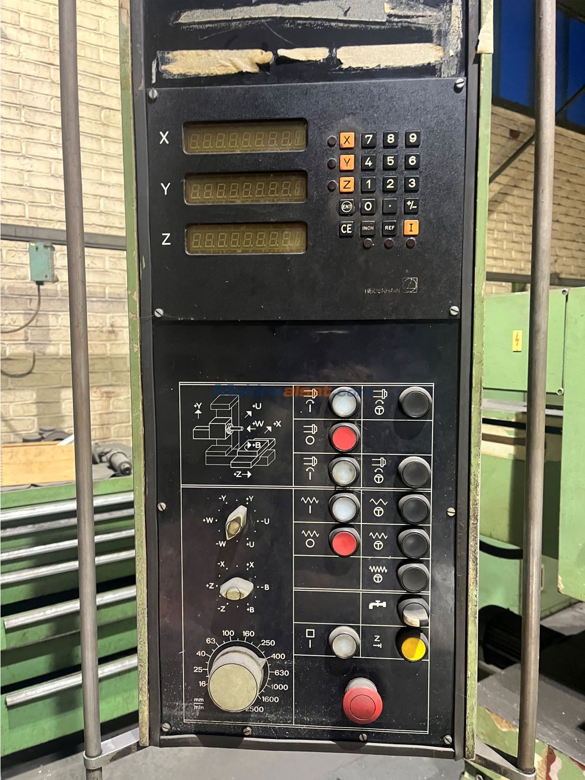 UNION WMW BFT 90 lık BOHRWERK Used Table Type & Floor Type Borer ...