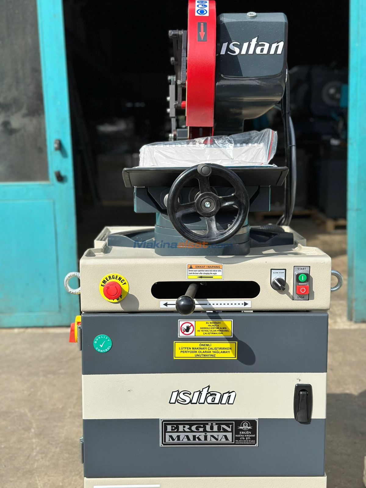 Satılık ikinci el ISITAN V315 MANUEL DAİRE TESTERE Daire Testere makinesi