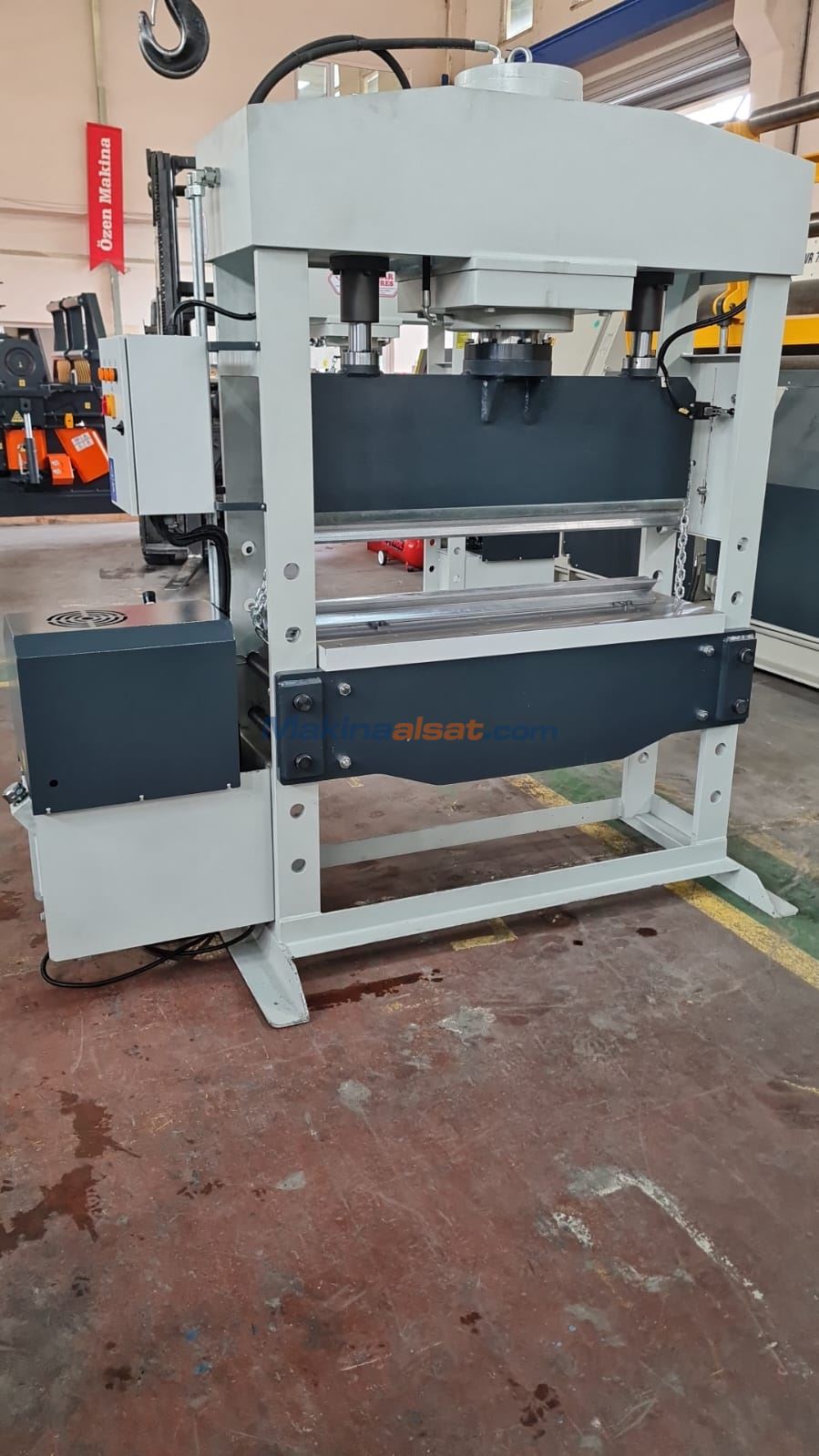 150 TON ABKANT BIÇAKLI HİDROLİK PRES Used Hydraulic Tryout Press ...