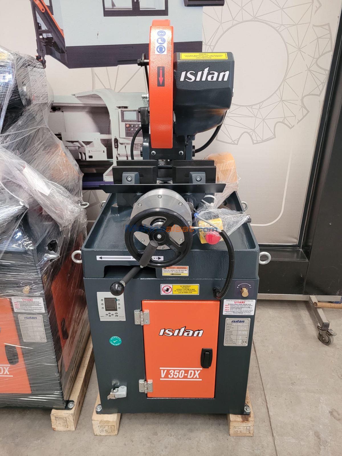 ISITAN V 350 DX YARI OTOMATİK DAİRE TESTERE Used Circular Sawing ...