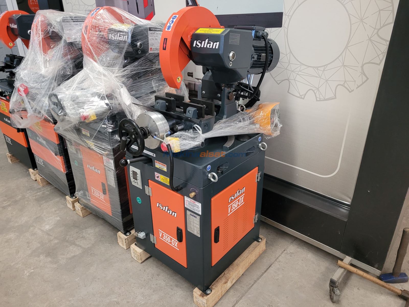 ISITAN V 350 DX YARI OTOMATİK DAİRE TESTERE Used Circular Sawing ...